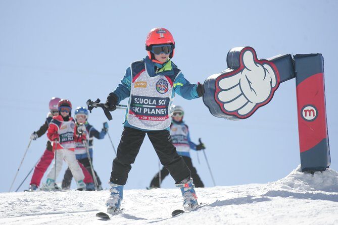 Lessons in Mini-Group - 3 hours a day - skiing - The Sum Up