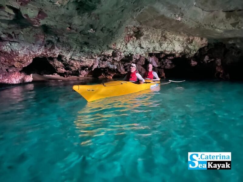 Leuca kayak tour + swimming + speleo-trek in cave - FAQs