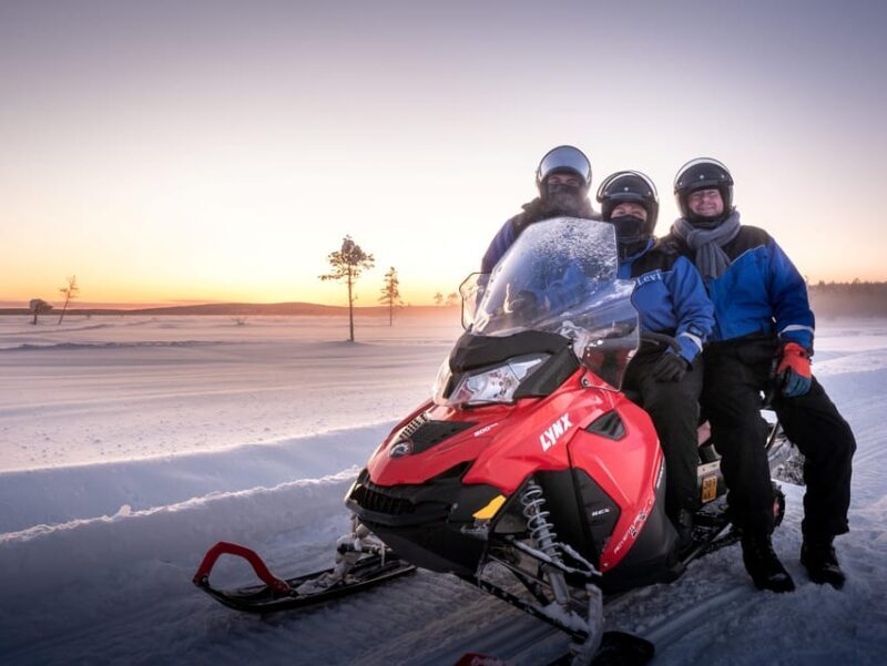 Levi: Easy Snowmobile Tour Perfect for Beginners - The Itinerary in Detail