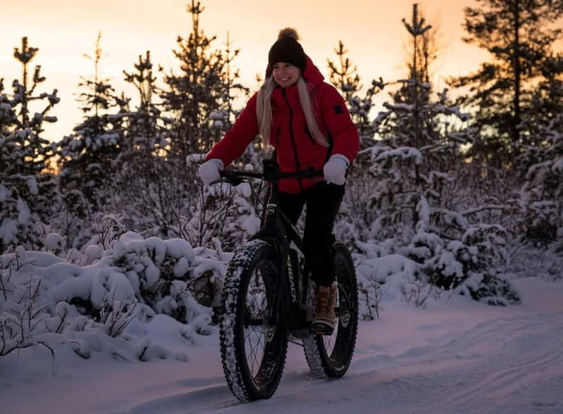 Levi Lapland: Easy E-fatbiking to search Northern Lights - Key Points