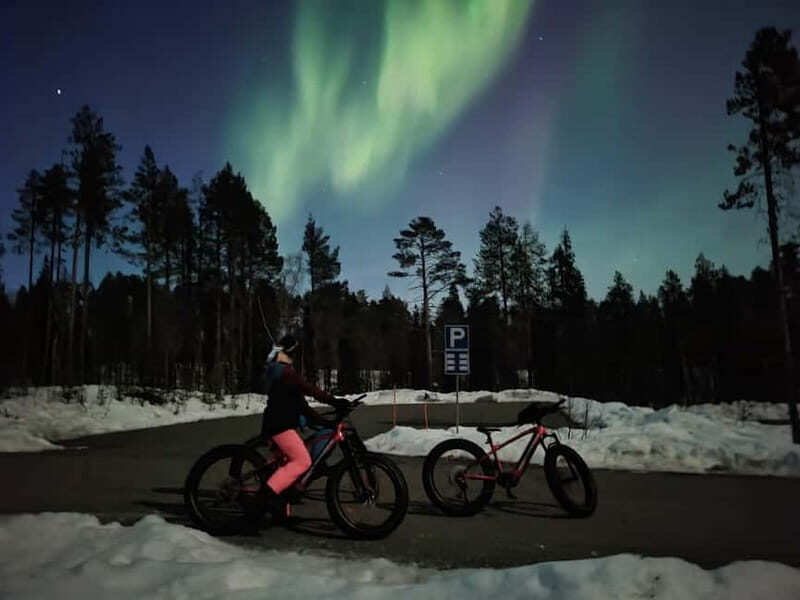Levi Lapland: Easy E-fatbiking to search Northern Lights - What the Tour Includes and Excludes