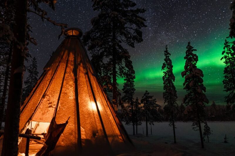 Levi: Northern Lights Campfire - Transportation, Timing, and Value