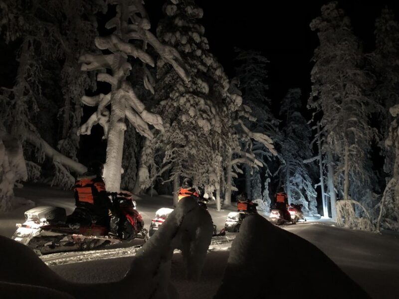 Levi: Northern Lights Snowmobile Tour with Snacks and Drinks - Meeting Point & Logistics