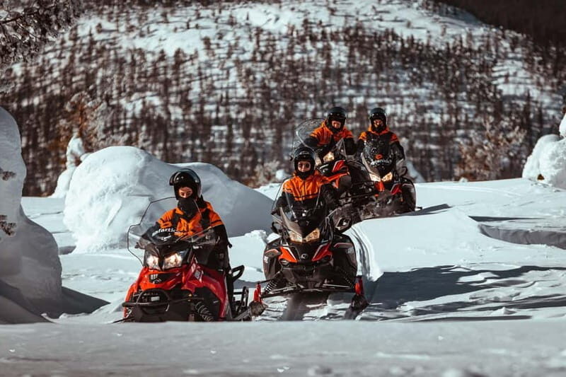 Levi: One Hour Snowmobiling Experience - The Ride Begins
