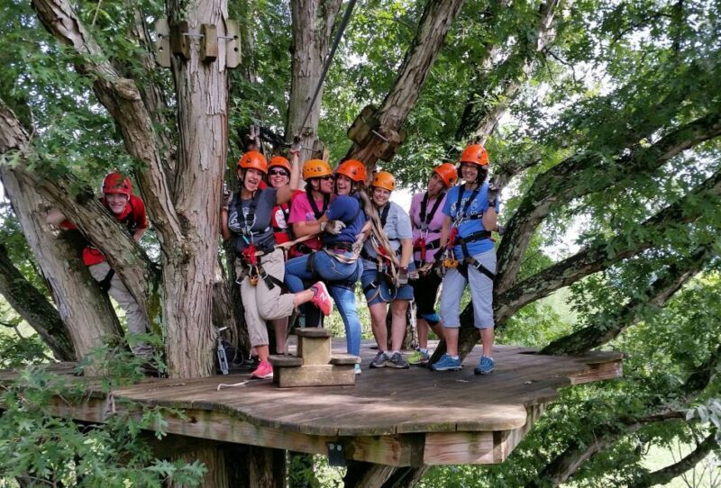 Lexington: Fully Guided Zipline Canopy Tour - Exploring the Tour Itinerary