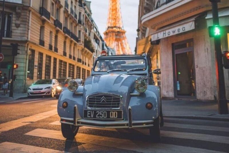 Lgbtqia+ Proposal: French Vintage car tour - Photographer 1h - Exploring the French Ride Proposal: Authentic Parisian Charm in a Classic Car