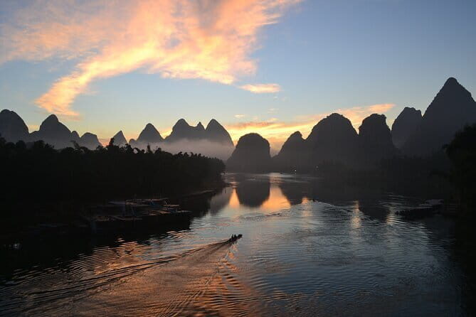 Li River Electric Boat, Xianggong Hill, Yulong River Biking Tour - Key Points