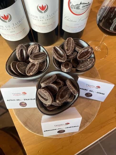 Libourne: Winery Tour with Wine and Chocolate Tasting - Key Points