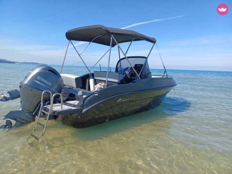 Lindos: Nireus Speedboat Rental with Sound System - Key Points