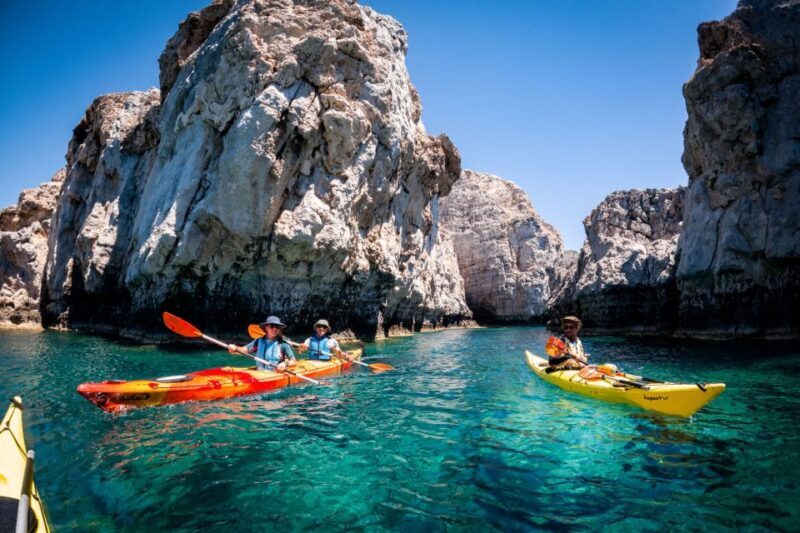 Lindos: Sea Kayaking & Acropolis of Lindos Tour with Lunch - Key Points