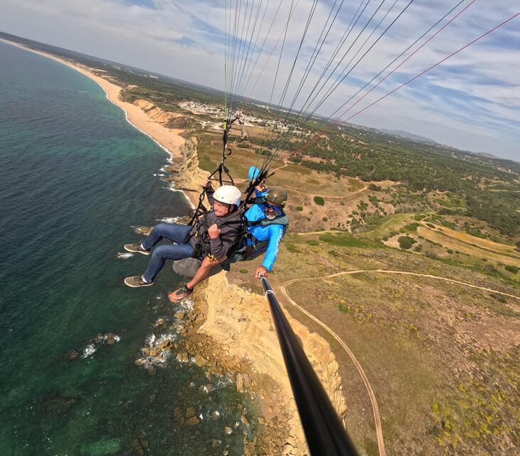 Lisboa: Paragliding Flight - Praia das Bicas - Key Points