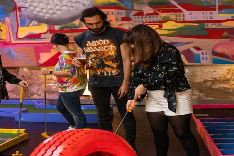 Lisbon: 18-Hole Indoor Minigolf Ticket with Bar Area - A Closer Look at the Indoor Minigolf Experience