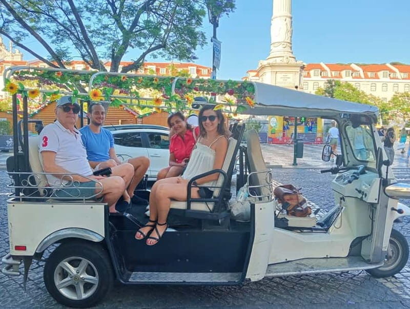 Lisbon: 3-Hour Private Sightseeing city Tour by Tuk Tuk . - The Real Value of the Experience