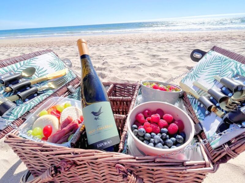 Lisbon: Beach Brunch Picnic with Set-Up and Transfers - The Brunch Spread