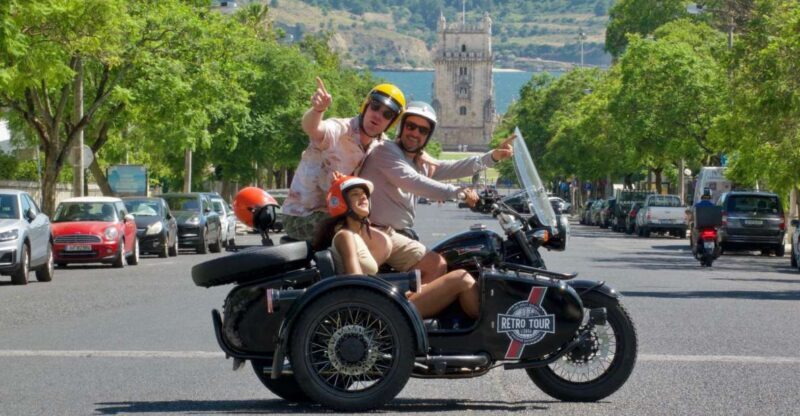 Lisbon : Belem Motorcycle Side-car Tour - Key Points