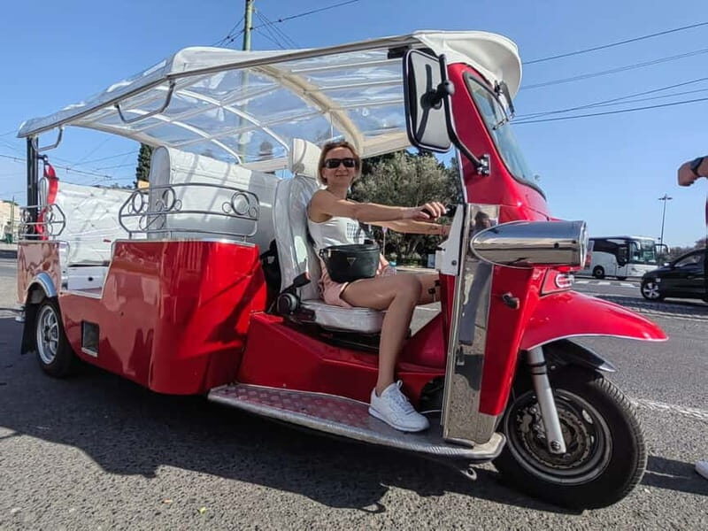 Lisbon: City Highlights Tuk-Tuk Guided Tour with Pickup - Key Points