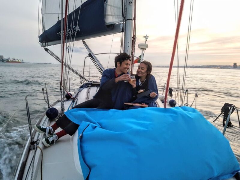 Lisbon: City Skyline Sailboat Cruise with Drink and Snacks - Snacks and Drinks: A Taste of Lisbon