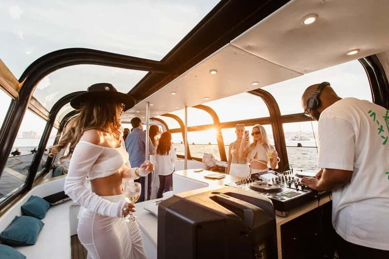 Lisbon: DJ Party on a Luxe Boat, Open Bar, Snacks, at Sunset - An Honest Look at the Lisbon Sunset Boat Party
