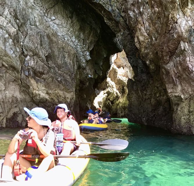 Lisbon: Full-Day Sesimbra Kayak Tour with Picnic - The Sum Up