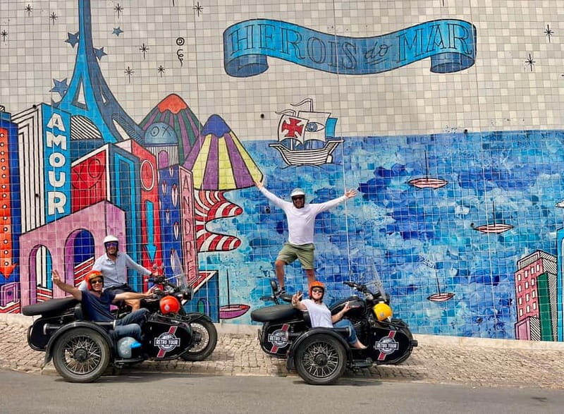 Lisbon : Historic Motorcycle Side-car Tour 1H - The Experience According to Travelers