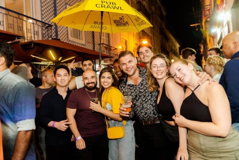 Lisbon: Pub Crawl with Open Bar, Shots & VIP Club Entry - Key Points
