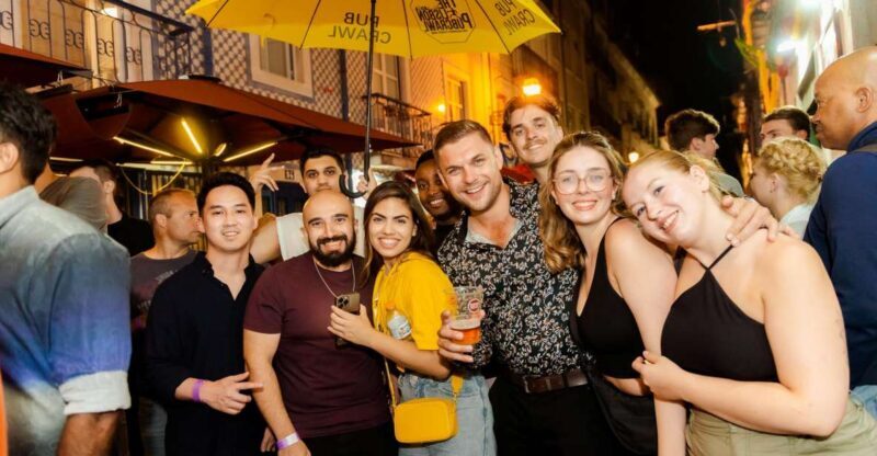 Lisbon: Pub Crawl with Open Bar, Shots & VIP Club Entry - Whats Included and Whats Not