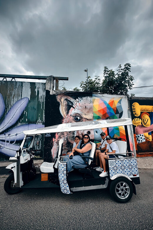 Lisbon: Street Art Lovers with Tuktuk - Key Points