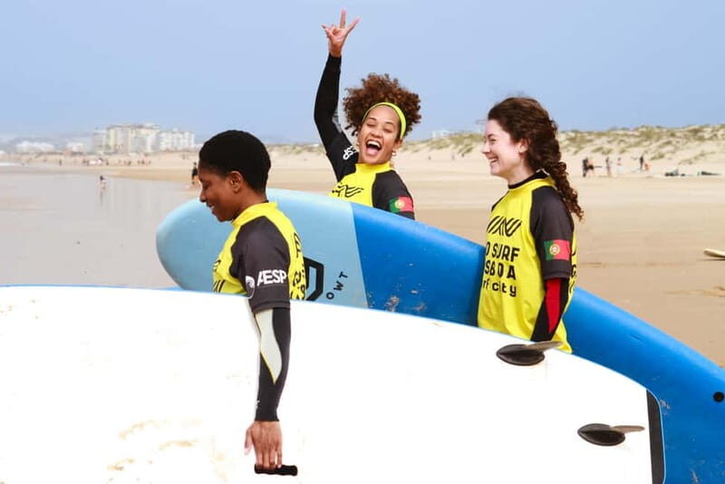 Lisbon: The Surf Instructor - surf lessons with transfer - The Sum Up