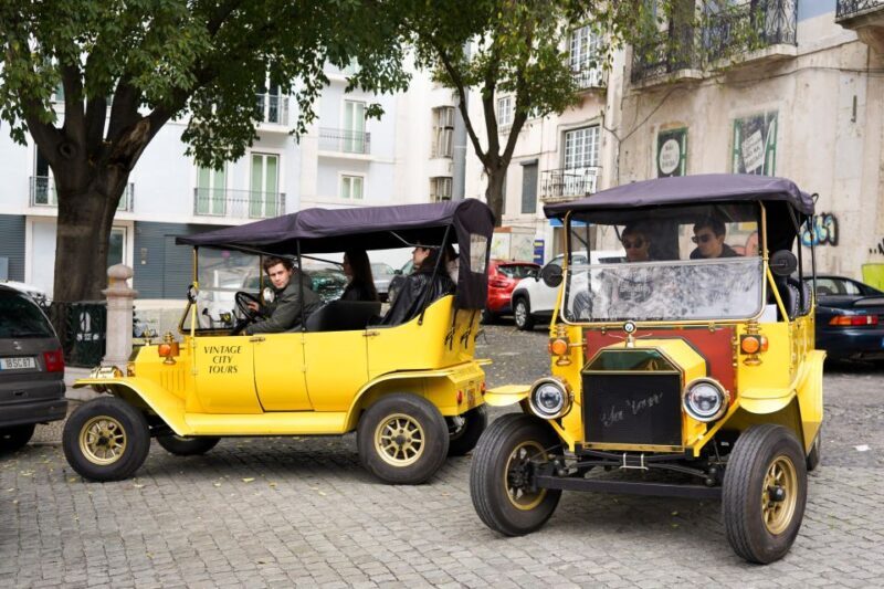 Lisbon: Tuk Tuk City tour with vintage car - An Authentic and Practical Lisbon Experience