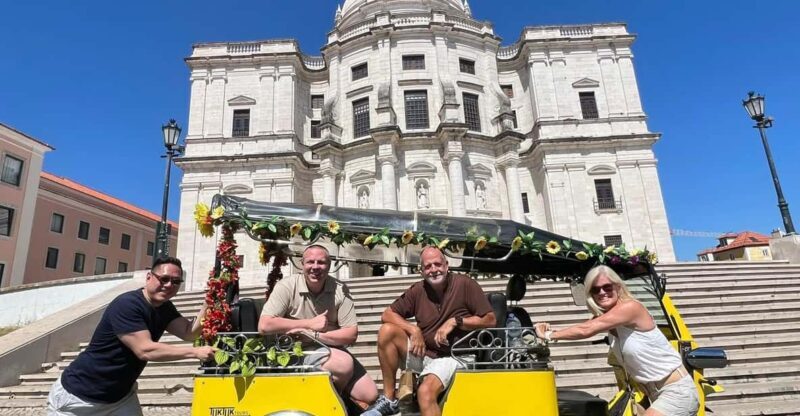 Lisbon:Half-day Guided Tuk Tuk Tour OldTown CityCenter Belem - Key Points