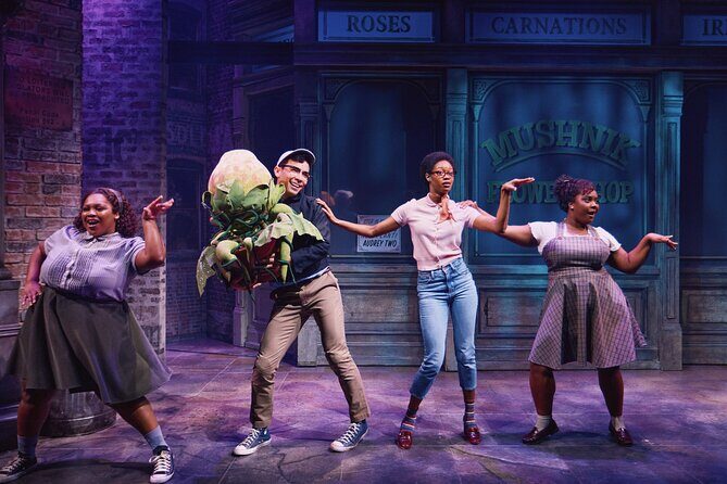 Little Shop of Horrors Off Broadway Show Ticket - Accessibility and Family Considerations