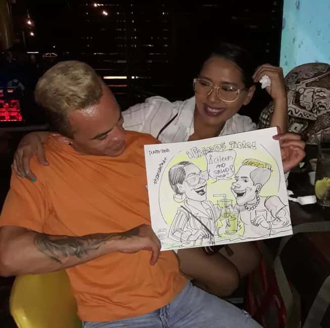 Live Caricature Experience in Punta Cana - Key Points