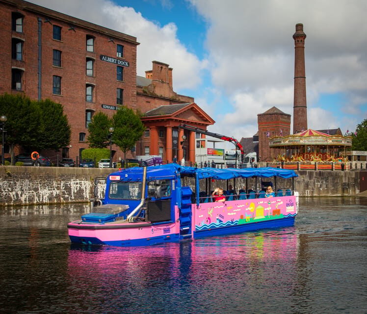 Liverpool: Amphibious Tour and Royal Albert Dock Splashdown - The Itinerary in Detail