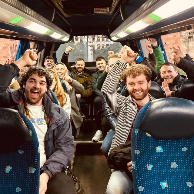 Liverpool: Brewery Bus Tour with 12 Beer and Pizza - An Inside Look at the Brewery Bus Tour Experience