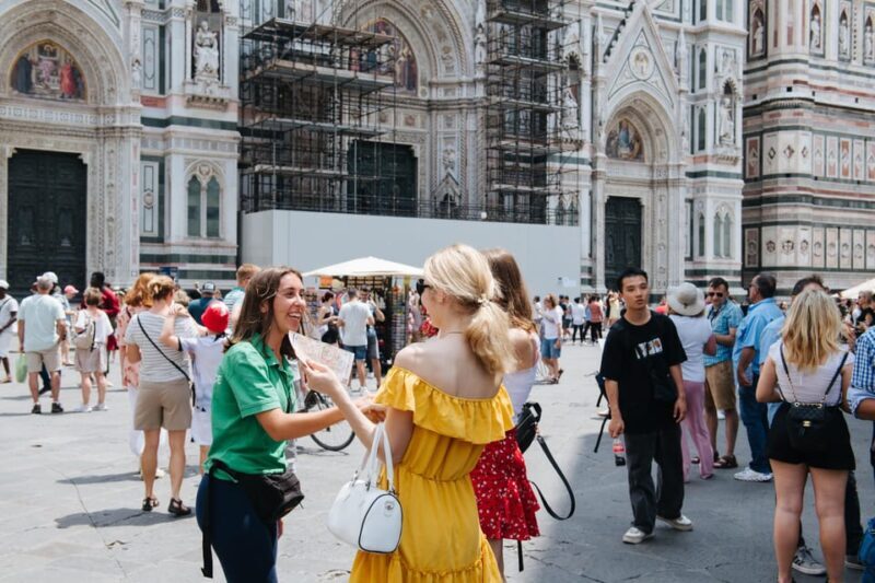 Livorno: Florence Optional Walking Tour and Accademia Entry - The Itinerary: A Walk Through Florences Heart