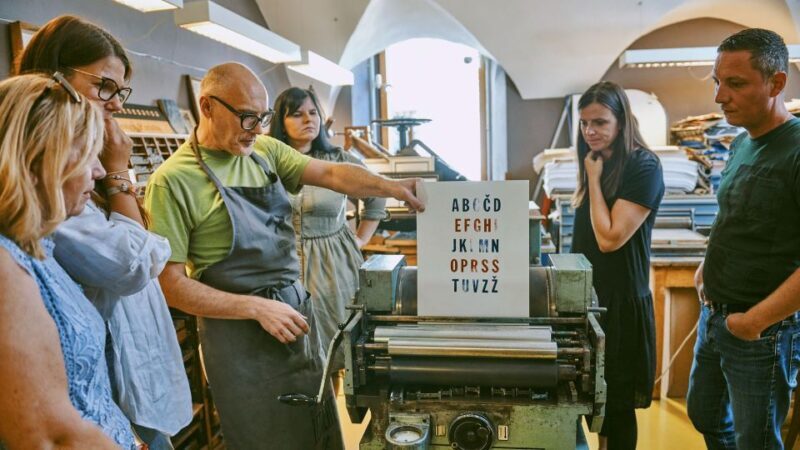 Ljubljana: Print a Poster in an Old Print Shop - Exploring Ljubljana’s Print Shop: A Historic Journey