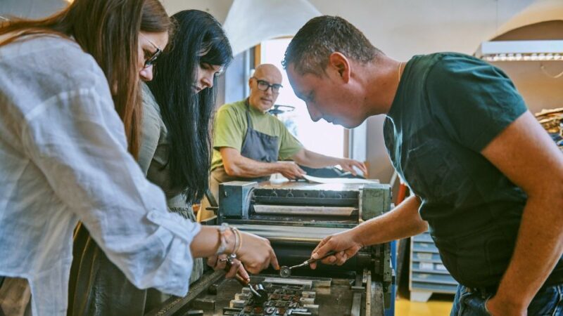 Ljubljana: Print a Poster in an Old Print Shop - Who Would Love This Tour?