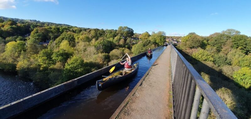 Llangollen: Guided Aqueduct Canoe Tour - Key Points