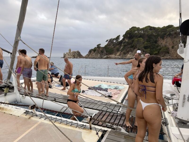 Lloret de Mar: Sunset Catamaran Cruise with DJ and Drinks - Introduction: A Sunset Sail with a Party Vibe