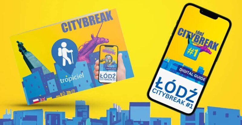 Lodz: Citybreak #1 Digital Guided Walking Tour - Key Points