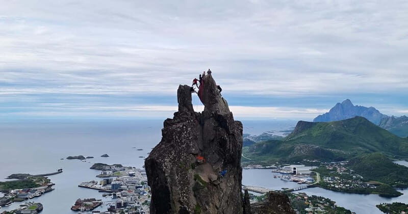 Lofoten: Climb Svolværgeita with a certified tour guide and experience the adventure! - A Closer Look at the Experience