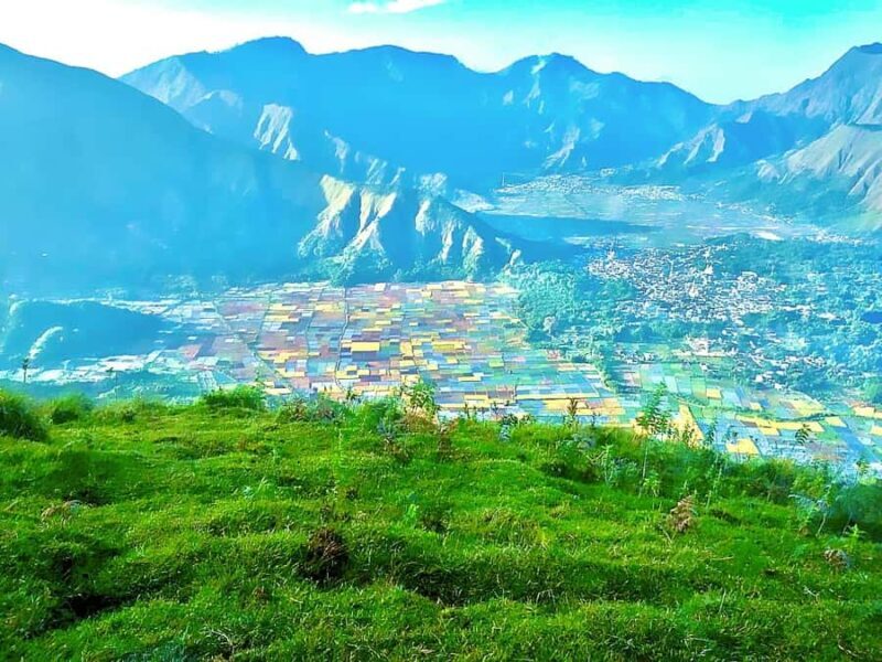 Lombok Countryside Field, Selong Hill, Village & Waterfalls - Kedai Sawah Sembalun: Coffee with a View