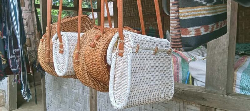 Lombok Countryside Field, Selong Hill, Village & Waterfalls - Bukit Selong Viewpoint: The Patchwork of Lombok