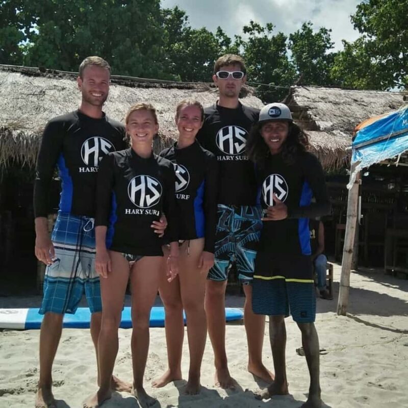 Lombok: Surfing Lesson & Waterfalls Tour with Transfer - Key Points