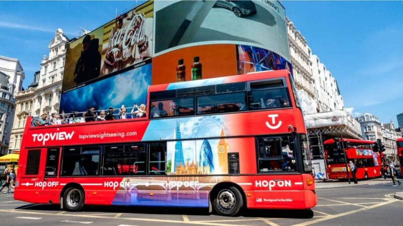 London: 24-Hour Hop-On Hop-Off Bus Pass - Key Points