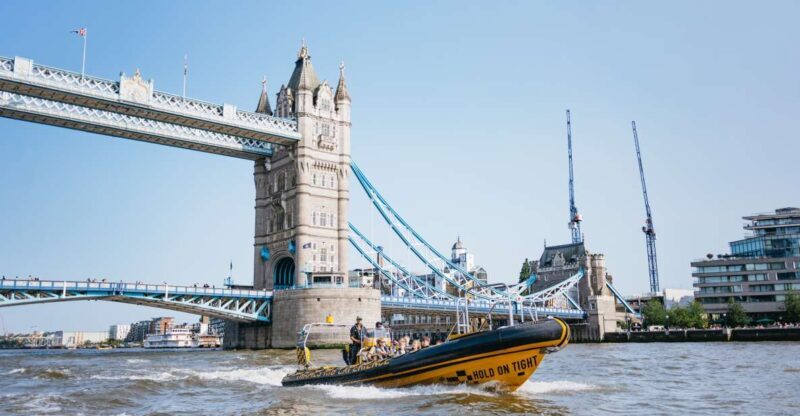 London: 45-Minute Speedboat Sightseeing Tour - Key Points