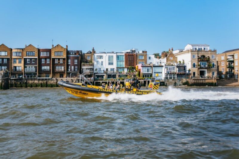 London: 45-Minute Speedboat Sightseeing Tour - Practical Tips for Travelers
