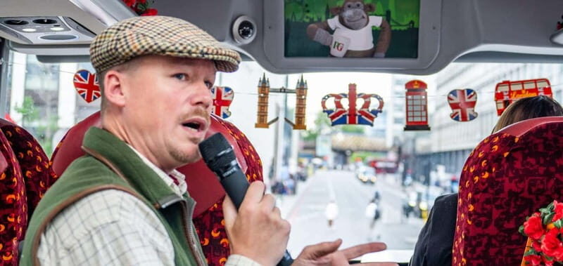 London: Afternoon Tea Bus & Buckingham Palace Entry Option - A Tasty British Tradition on Wheels