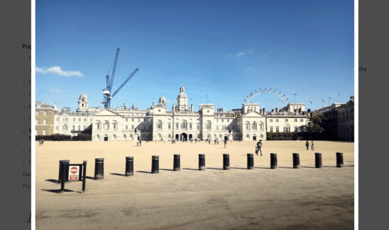 London: Bespoke Whitehall Walking Tour - Key Points