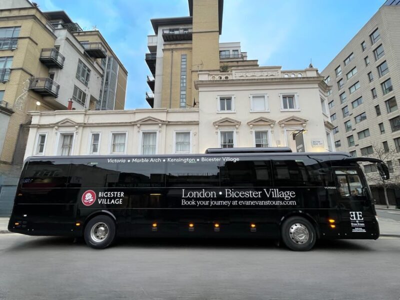 London: Bicester Village Shopping Day Trip with Coach Ride - FAQs